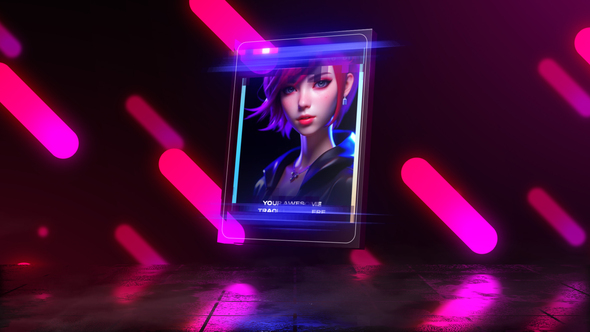 3D Audio Visualizer Template for After Effects • NFT Style Music Visualizer, After Effects ...